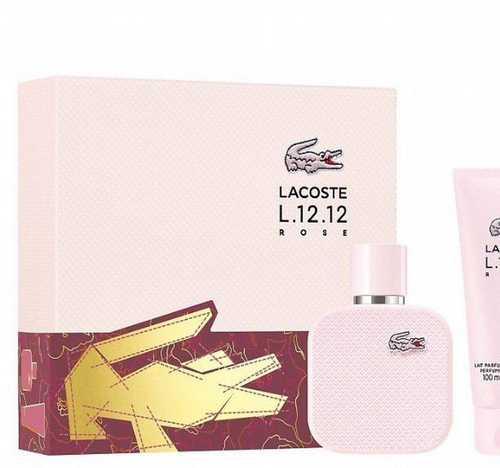 Подарочный набор женский lacoste L.12.12. Rose