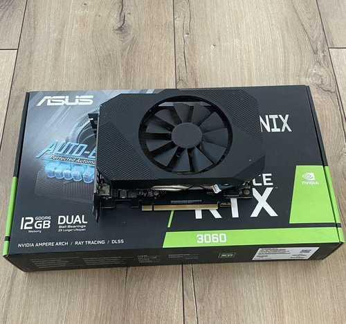 Видеокарта asus phoenix rtx 3060 12gb