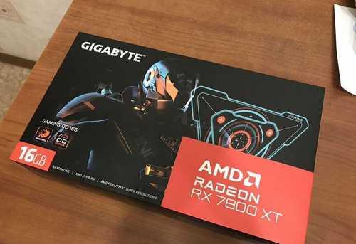 Видеокарта Gigabyte Radeon RX 7800 XT 16 гб