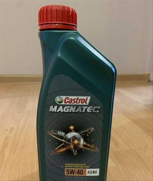 Масло моторное 5w40 castrol magnatec 1 л