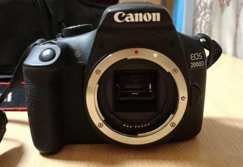 Фотоаппарат Canon EOS 2000D Kit EF-S 18-55mm