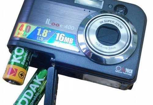 Компактный фотоаппарат (мыльница) Rekam ilook 400
