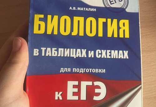 Биология в схемах и таблицах, к ЕГЭ