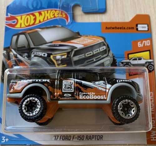 Hot wheels 17 ford F-150 raptor