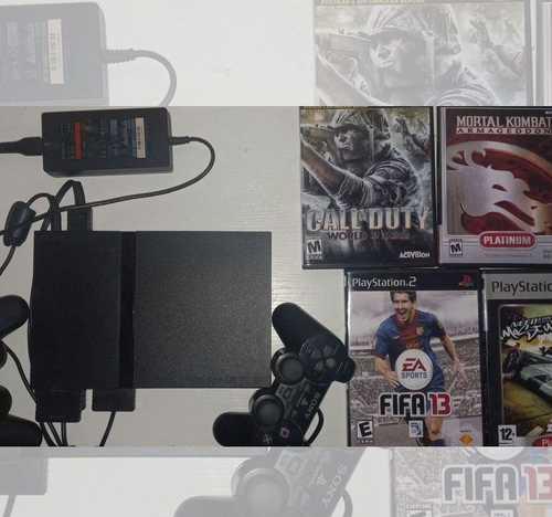 Sony playstation 2 slim прошитая