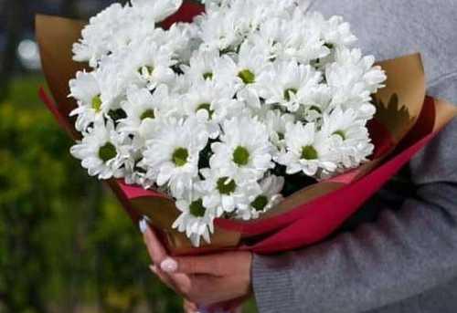 Букет из белых хризантем цветы и подарки на день р