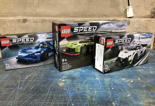 Lego speed champions 76900, 76902, 76910