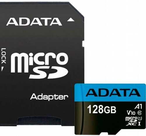 Карта памяти adata 128GB Premier microsdxc UHS-I