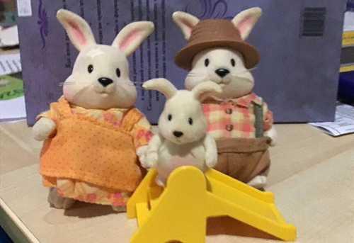 Sylvanian Families семья кроликов