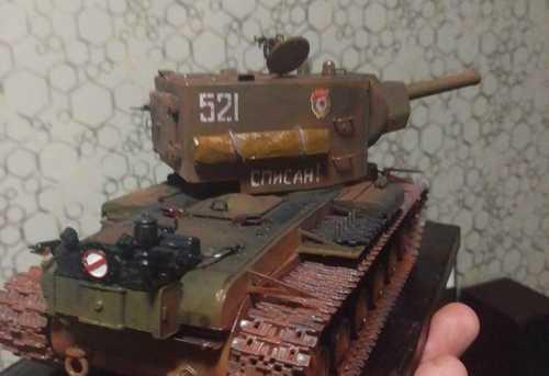 Модель танка кв 2