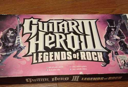 Гитара Guitar hero ps3 legends of rock