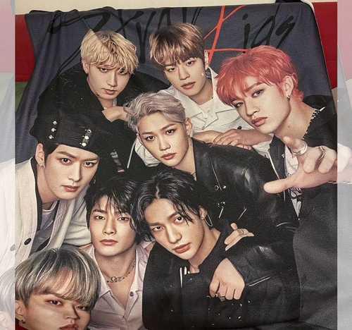 Плед stray kids, 130x155 см