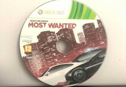 Диск need for speed most wanted для xbox 360