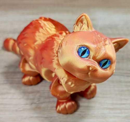 Кот британский игрушка, 3D печать