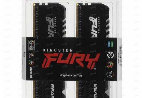Озу kingston fury beast rgb DDR4