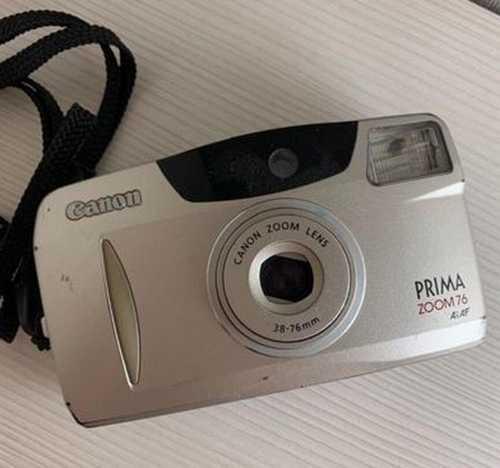 Фотоаппарат canon prima zoom 76