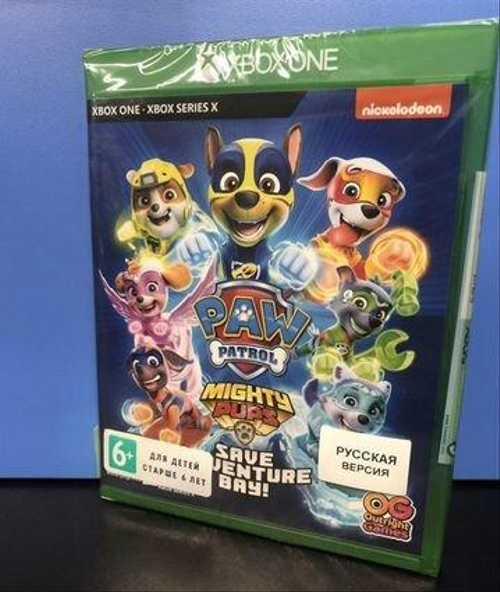 Paw Patrol Mighty Save Adventure bay Xbox one New