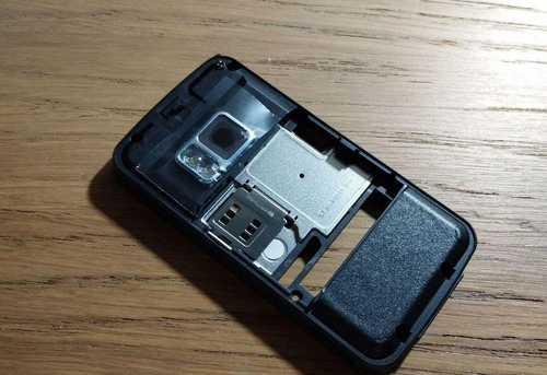 Nokia N96 средняя часть с компонентами black ориг