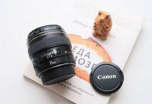 Объектив Canon EF 85mm f 1.8 USM