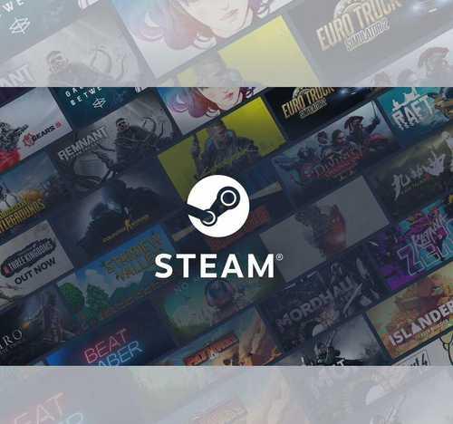 Пополнение баланса Steam USD EUR INR GBP Турция