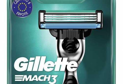 Сменные кассеты для бритья 8 шт., gillette "Mach3"