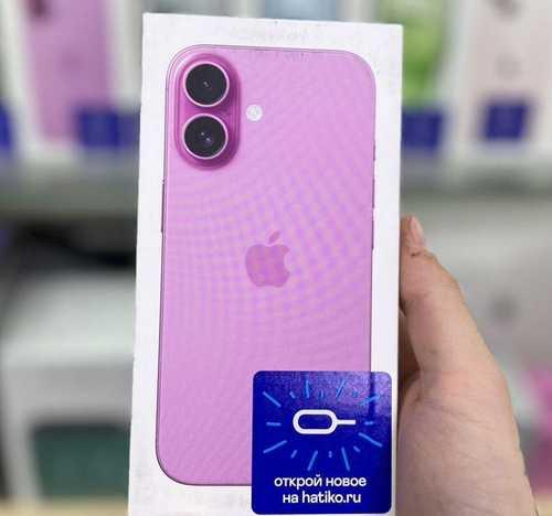 Смартфон Apple iPhone 16 256GB Розовый (Pink) nano SIM   eSIM