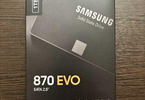 SSD Samsung 870 EVO 1000 гб MZ-77E1T0BW