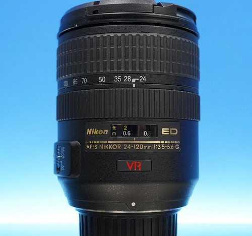 Nikon 24-120mm f/3.5-5.6G ED-IF AF-S VR Zoom-Nikko