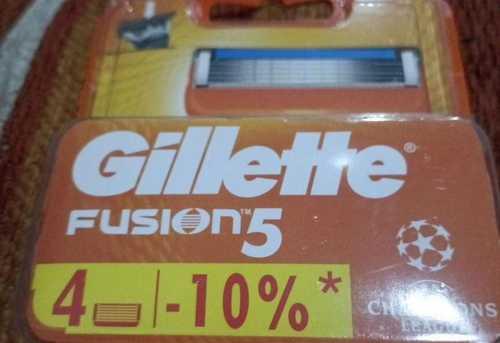 5в. Картриджи Gillette fusion 5