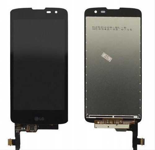 Дисплей для LG K7 X210DS + тачскрин (черный) orig