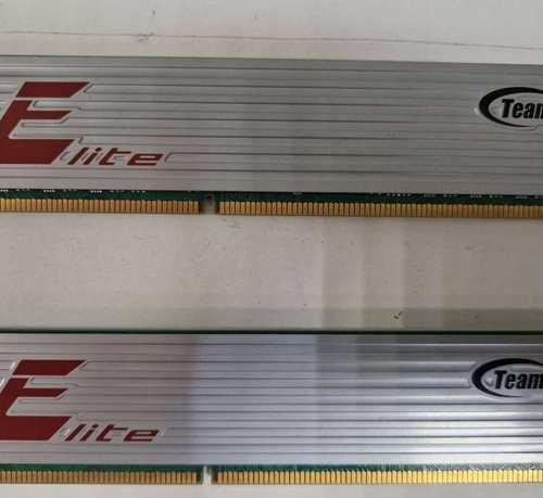 Оперативная память 2x4Gb DDR3 1333 MHz Team