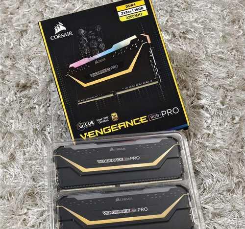 Corsair Vengeance RGB PRO 16Gb (2x8GB) 3200мгц DDR