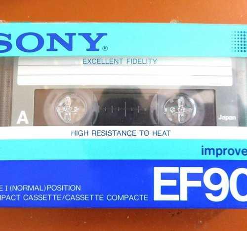 Аудио кассеты sony EF90 (Япония), СССР