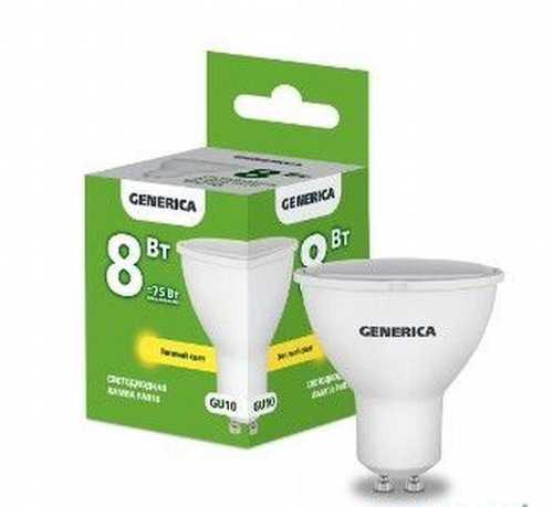 IEK LL-PAR16-08-230-30-GU10-G Лампа LED PAR16 софи