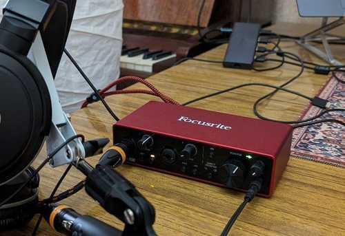 Звуковая карта focusrite scarlett 2i2 3rd gen