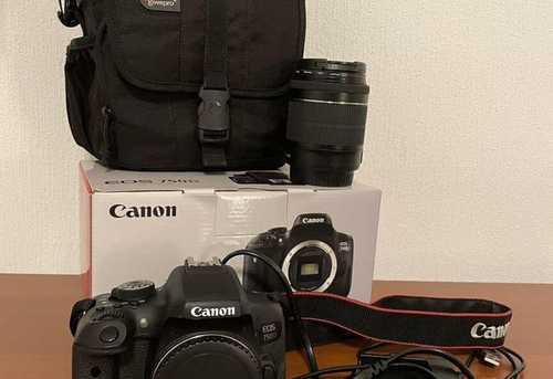Canon eos 750d kit ef 18-55mm