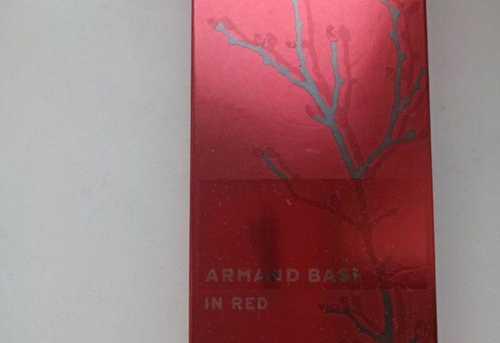 Туалетная вода женская Armani Basi in red