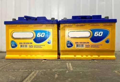Аккумулятор новый 62Ah 500A Alaska обр.пол