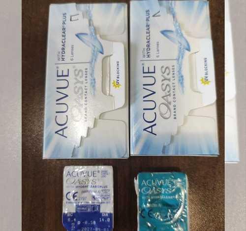 Линзы контактные acuvue oasys двухнедельные