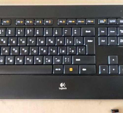 Клавиатура безпроводная logitech к800