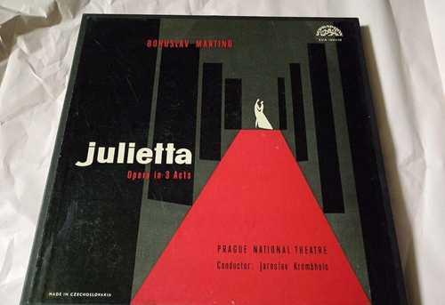Виниловые пластинки "Julietta" (Чехословакия)
