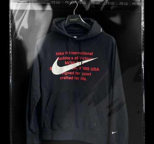 Nike Swoosh Hoodie Black Оригинал