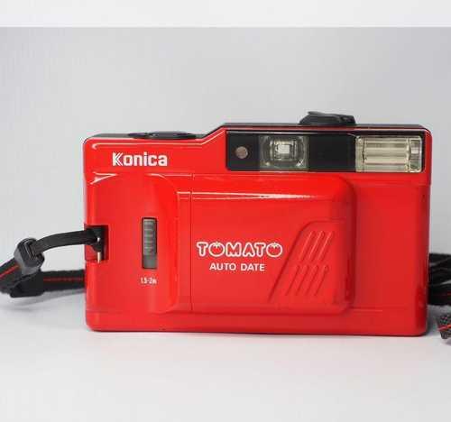 Пленочный фотоаппарат Konica Tomato красный