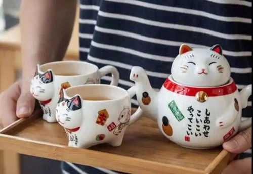 Чайный сервиз керамика в японском стиле