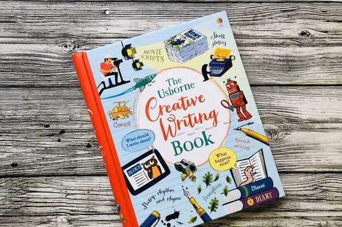 Creative writing book, Usborne. Книга-тетрадь eng