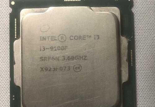 Процессор Intel Core i3 9100f BOX (С кулером)