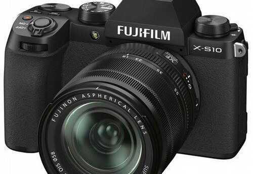 Fujifilm X-S10 Kit Fujifilm XF 18-55mm,Новый, Грнт
