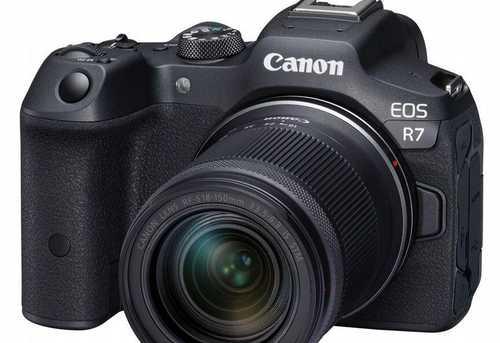 Беззеркальный фотоаппарат Canon EOS R7 Kit RF-S 18