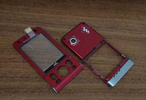 Sony Ericsson w910i корпус red оригинал