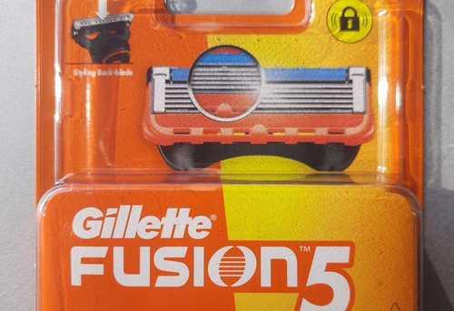 Лезвия Gillette fusion 5 2 кассеты